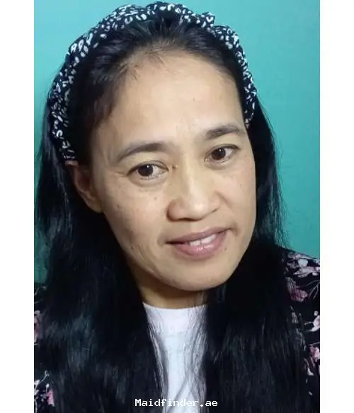Rowena L Filipino LIVE IN NANNY in Dubai - Filipino Maid - 10-12 Years ...